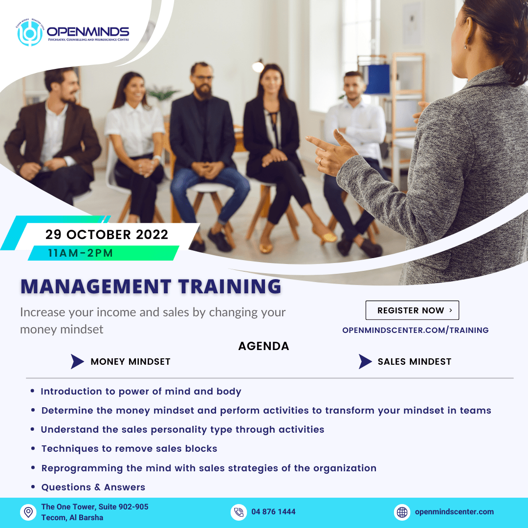 Education and Training Services - OPENMINDS Psychiatry, Counselling & Neuroscience Centre